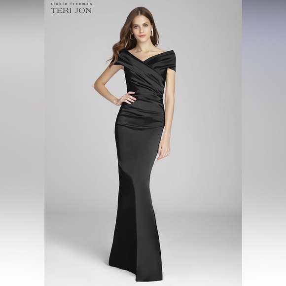 Teri Jon By Rickie Freeman | Dresses | Rickie Freeman Teri John Elegant ...